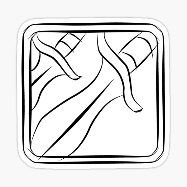 "Rogue Class Icon" Sticker for Sale by DeLyss-Iouz | Redbubble