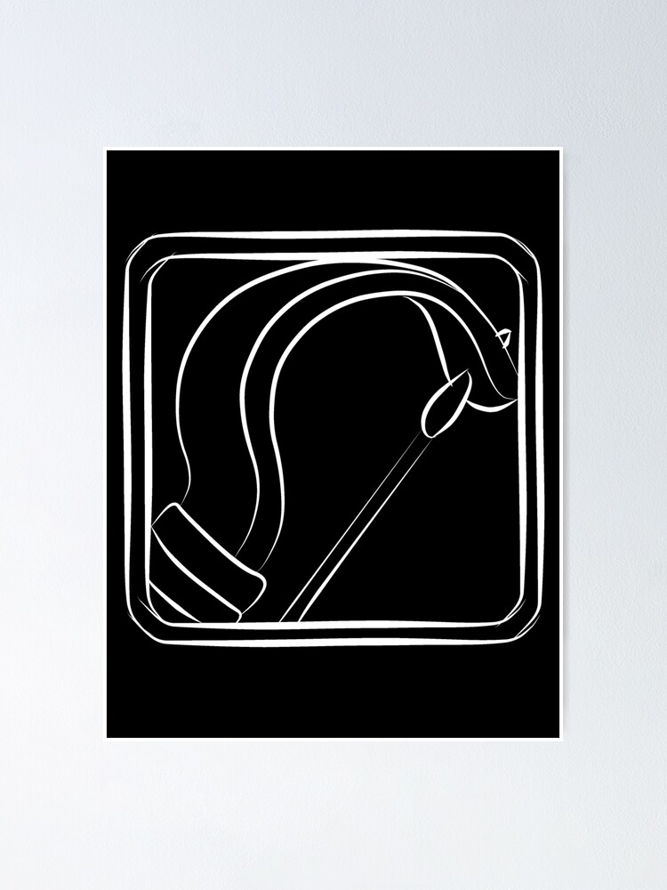 "Hunter Class Icon (White)" Poster by DeLyss-Iouz | Redbubble