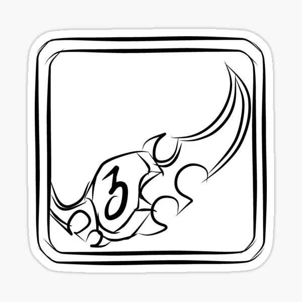 "Demonhunter Class Icon" Sticker for Sale by DeLyss-Iouz | Redbubble