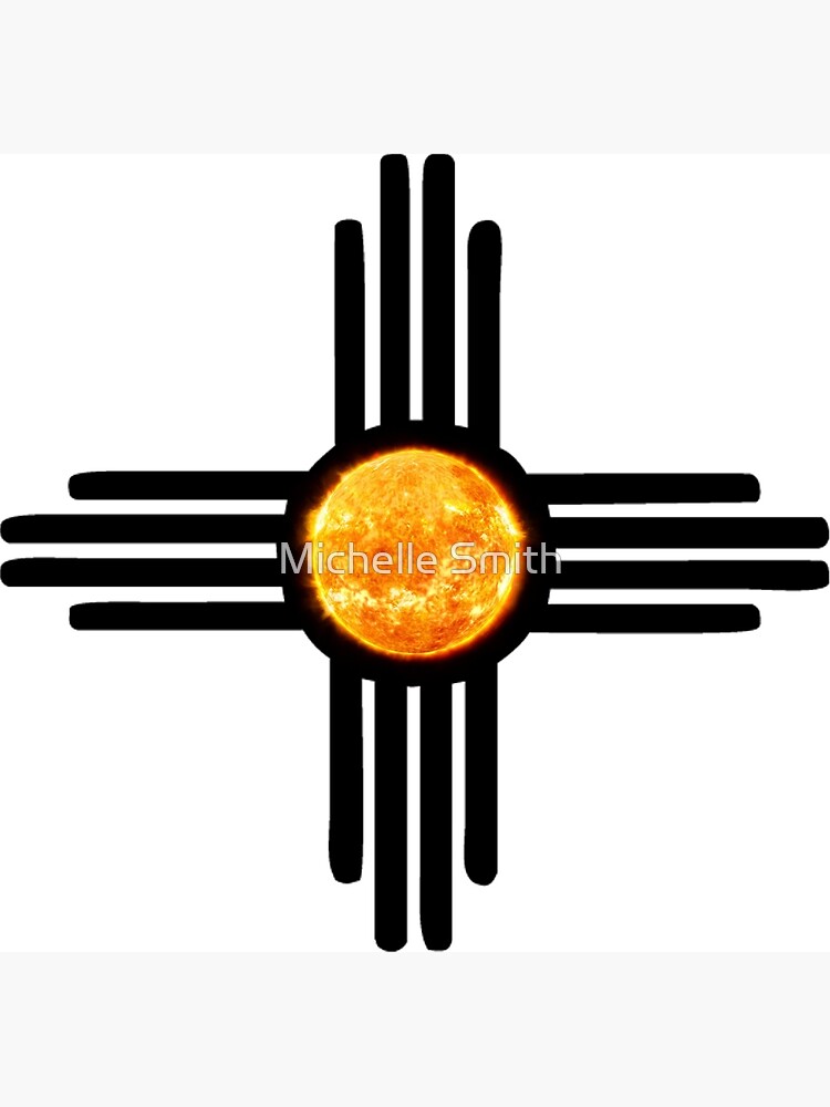 "Zia Sun Symbol" Framed Art Print by mamotimo | Redbubble