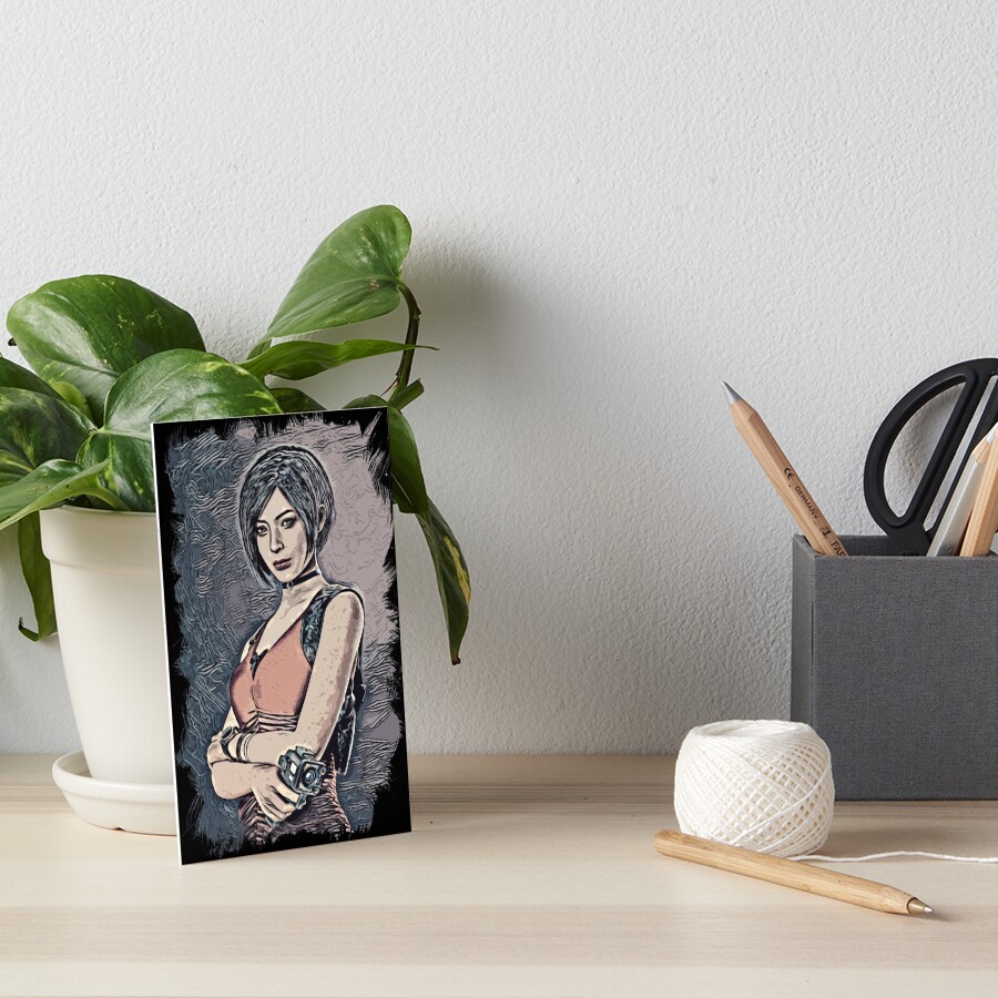 "ADA / The Beautiful SPY / Fan Art Abstract Portrait" Art Board Print ...