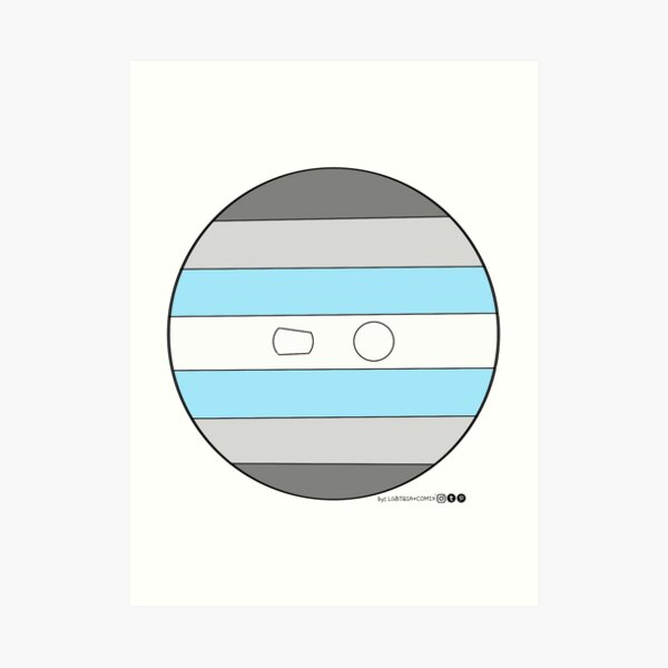 "Demiboy Face!" Art Print for Sale by LGBTQIACOMIX | Redbubble