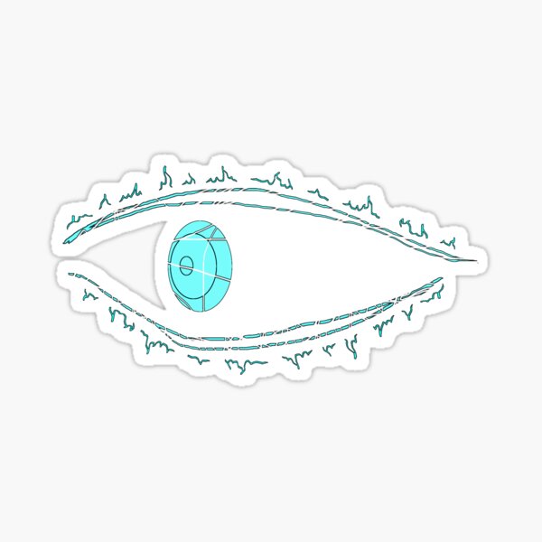 "Artistic Eye" Sticker for Sale by rndxdesign | Redbubble