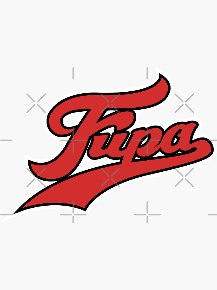 "Fupa" Sticker by DeadRight | Redbubble