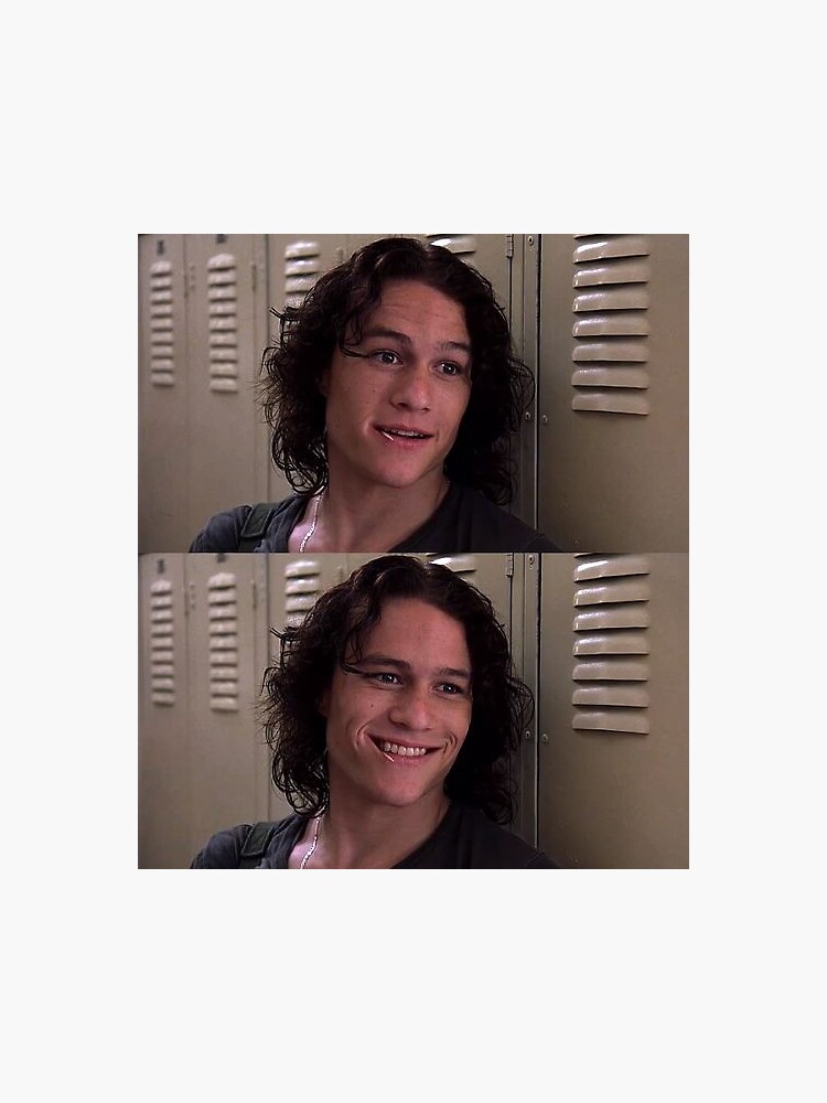 "Heath Smiling " Sticker for Sale by Siracha on Toast _ | Redbubble