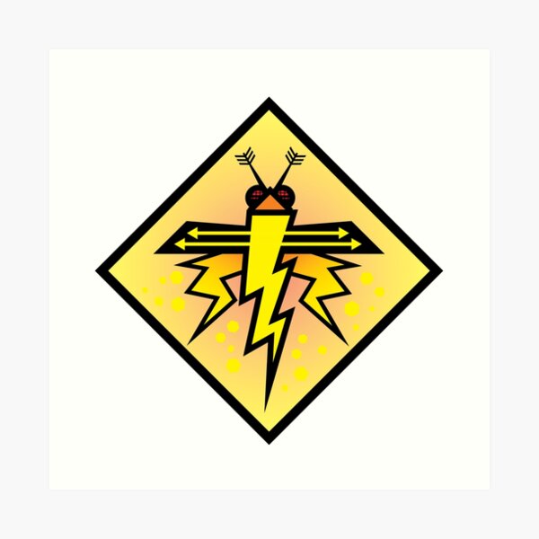 Lightning Bug Art Prints | Redbubble