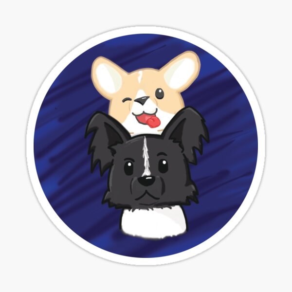 "Eddie and Misty" Sticker by Texicola | Redbubble