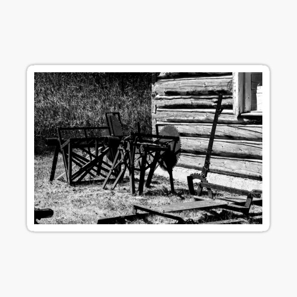 "Old Farm Equipment" Sticker for Sale by CanadianWild418 | Redbubble