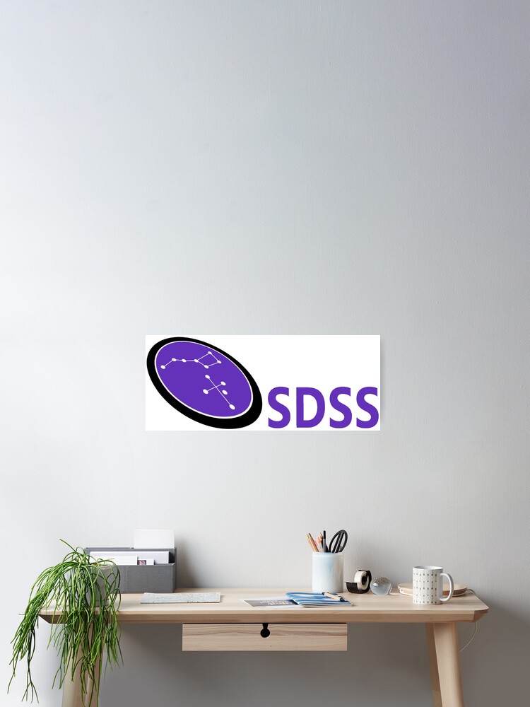 "Sloan Digital Sky Survey (SDSS) Logo" Poster for Sale by ...