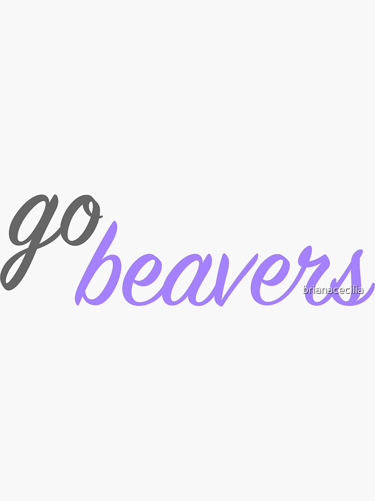 "Go City College of New York Beavers" Sticker for Sale by brianacecilia ...