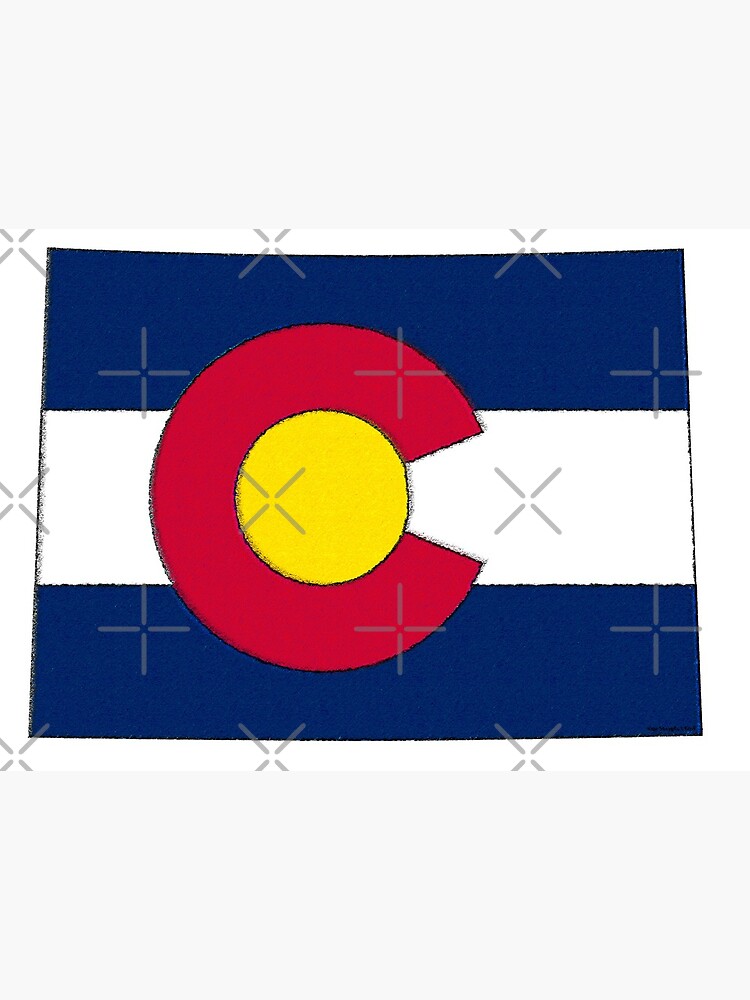 Colorado Flag Diagram