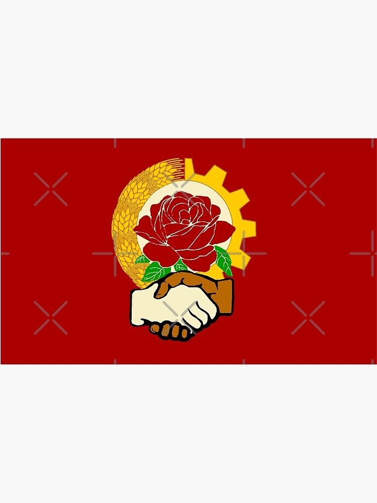 "DSA Flag - Soviet Style" Framed Art Print for Sale by The-Dank-Tower ...