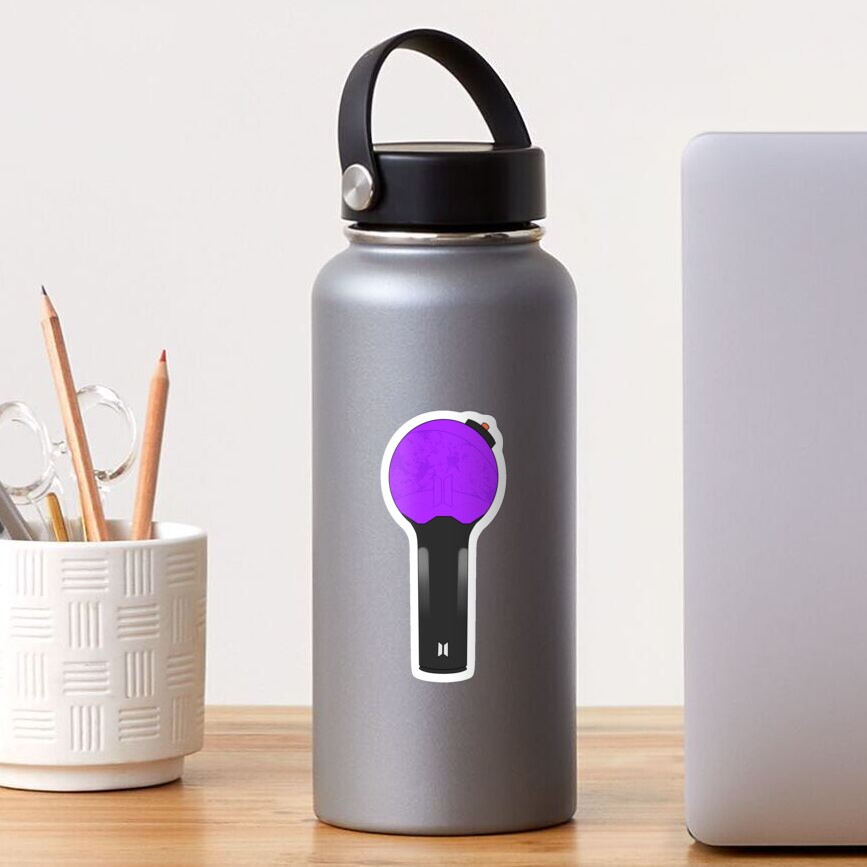 "Purple Army Bomb" Sticker for Sale by Futureheartss | Redbubble