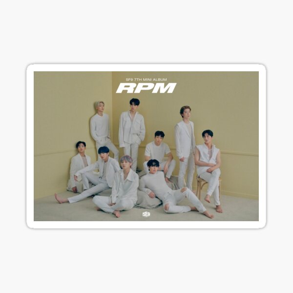 "SF9 RPM" Sticker for Sale by BGEMPORIUM | Redbubble