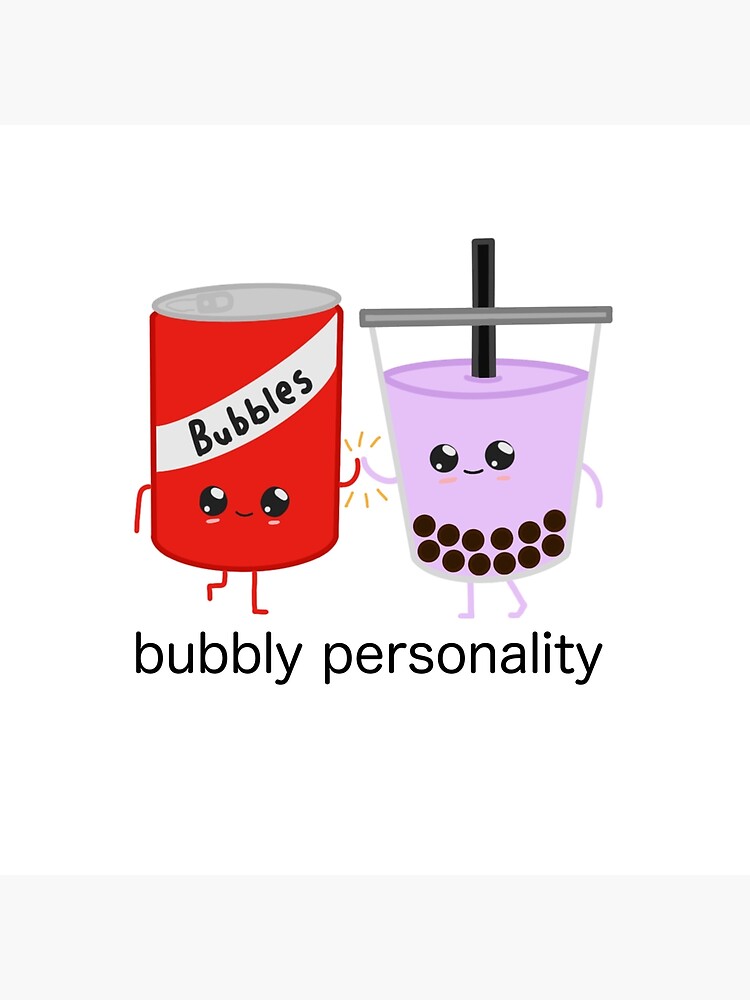 "Bubbly Personality" Framed Art Print by jadenmoore | Redbubble
