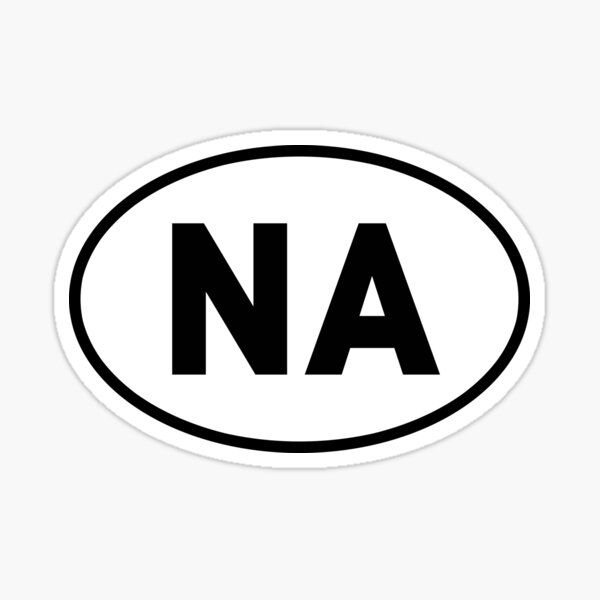 "Oval NA" Sticker for Sale by ovals2 | Redbubble