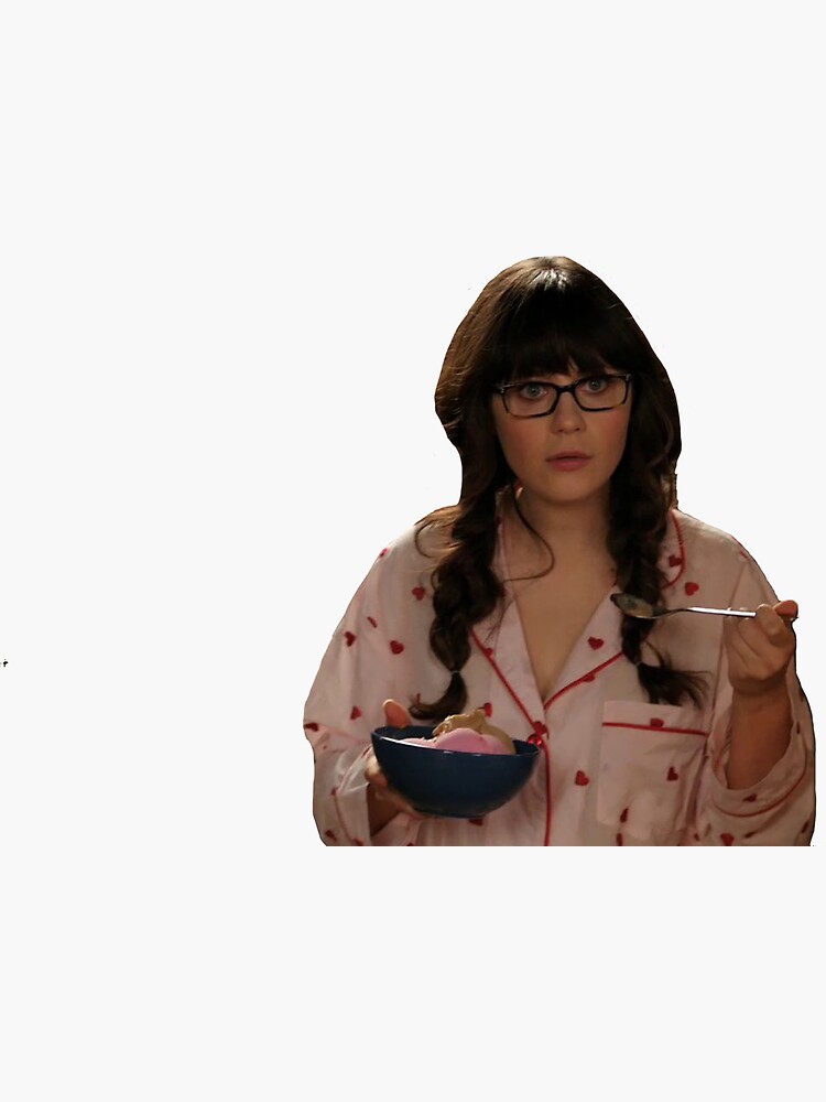 "jess day #1" Sticker for Sale by quinnstefani | Redbubble