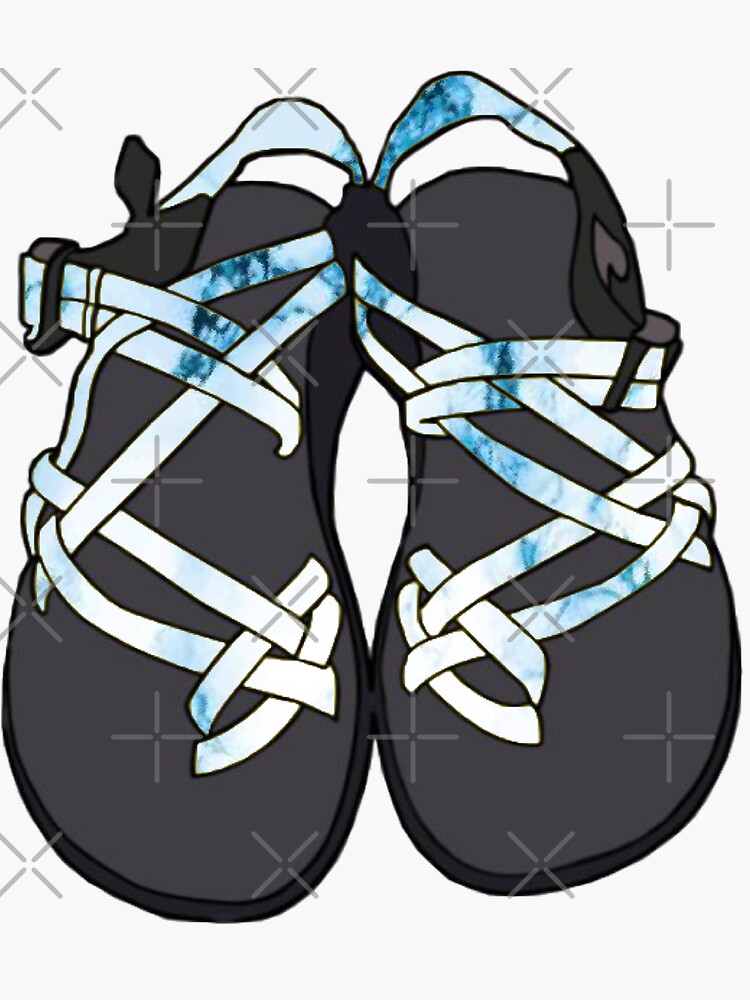 "Blue Marble chacos" Sticker for Sale by kathleenkwiat | Redbubble