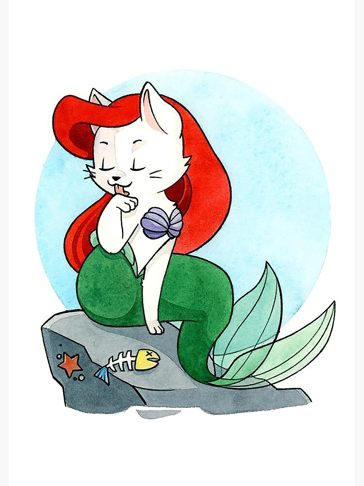 "The Little Merkitty" Poster by zixmix | Redbubble