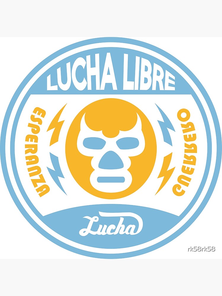 "LUCHA LOGO#10" Poster for Sale by rk58rk58 | Redbubble