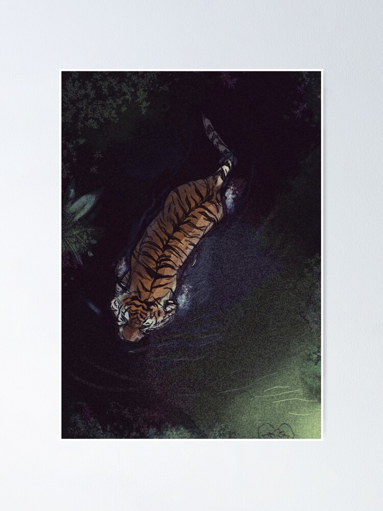 "The Amur Tiger" Poster for Sale by NerdyOne-yt | Redbubble
