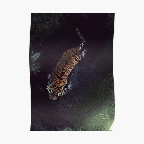 "The Amur Tiger" Poster for Sale by NerdyOne-yt | Redbubble