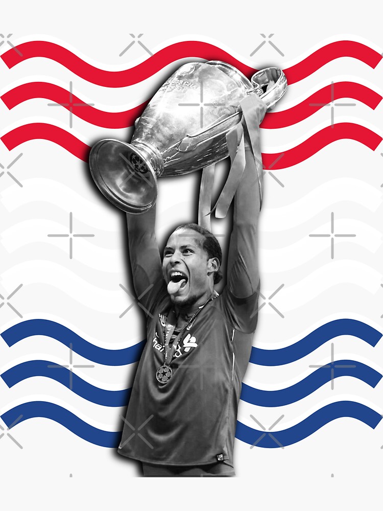 "Virgil Van Dijk Netherlands | Holland Flag" Sticker for Sale by ...