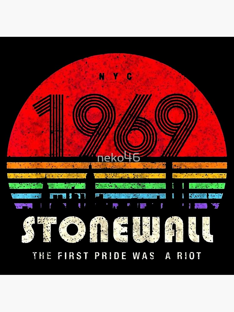 "Stonewall Riot Pride" Art Print by neko46 | Redbubble