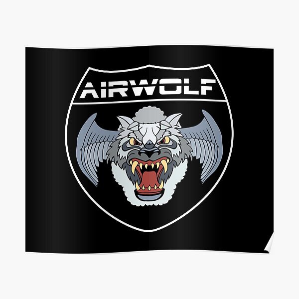Airwolf Posters | Redbubble