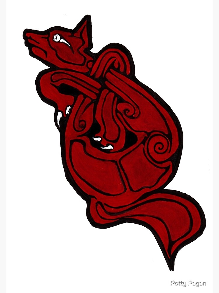 Celtic Fox Symbol