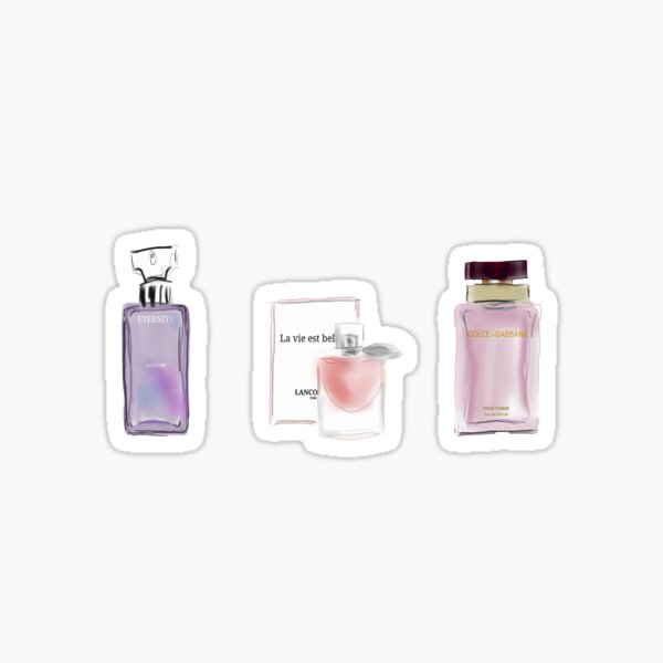 "perfume" Sticker by mzbrozek | Redbubble