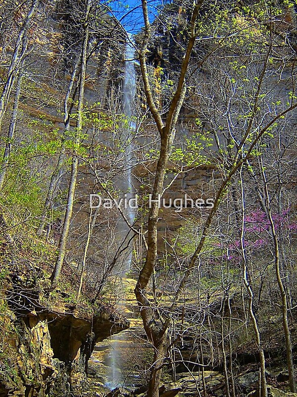 "Hemmed n Hollow waterfall Buffalo River, Arkansas" by David Hughes ...