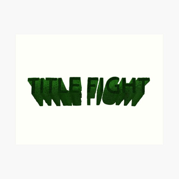 Title Fight Art Prints | Redbubble