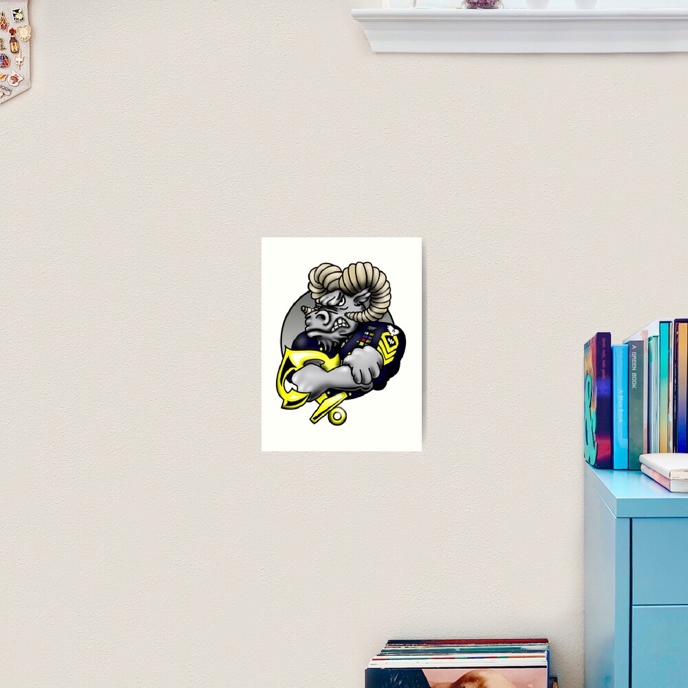 "Goat Locker" Art Print for Sale by Quatrosales | Redbubble