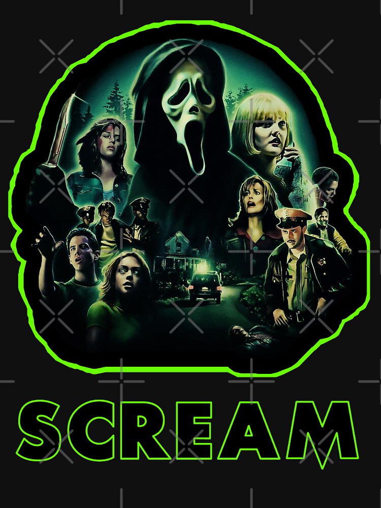 "Scream | Green Stab" T-shirt for Sale by trashvariety | Redbubble ...