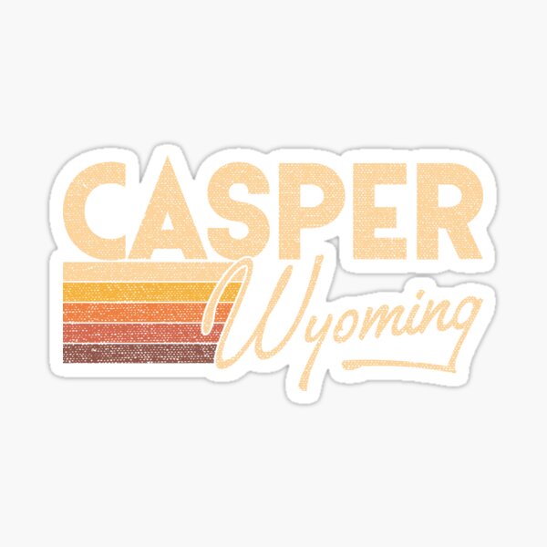Casper Wyoming Stickers | Redbubble