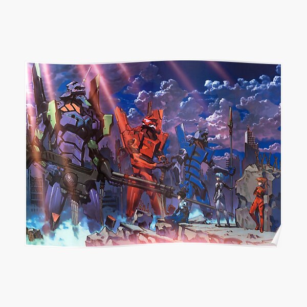 "Evangelion EVAS" Poster for Sale by terpres | Redbubble