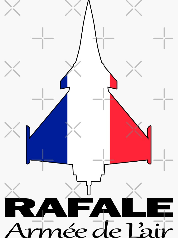 Sticker « Dassault Rafale Armée de L'air », par magazinecombate | Redbubble
