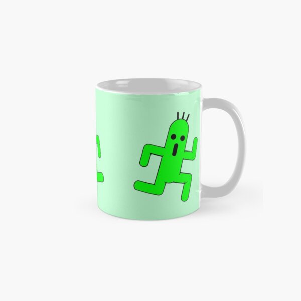 "Funny cactuses, cartoon cactuars pastel green pattern" Coffee Mug by ...
