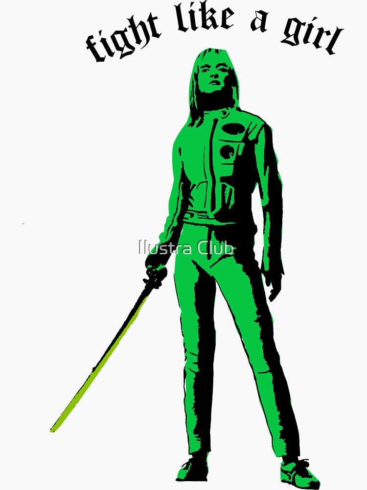 Kill Bill Sticker, Tarantino Sticker, Quentin Tarantino, The Bride ...