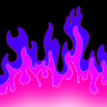 "Flames in Pink and Purple!" Art Board Print for Sale by KelseyLovelle ...