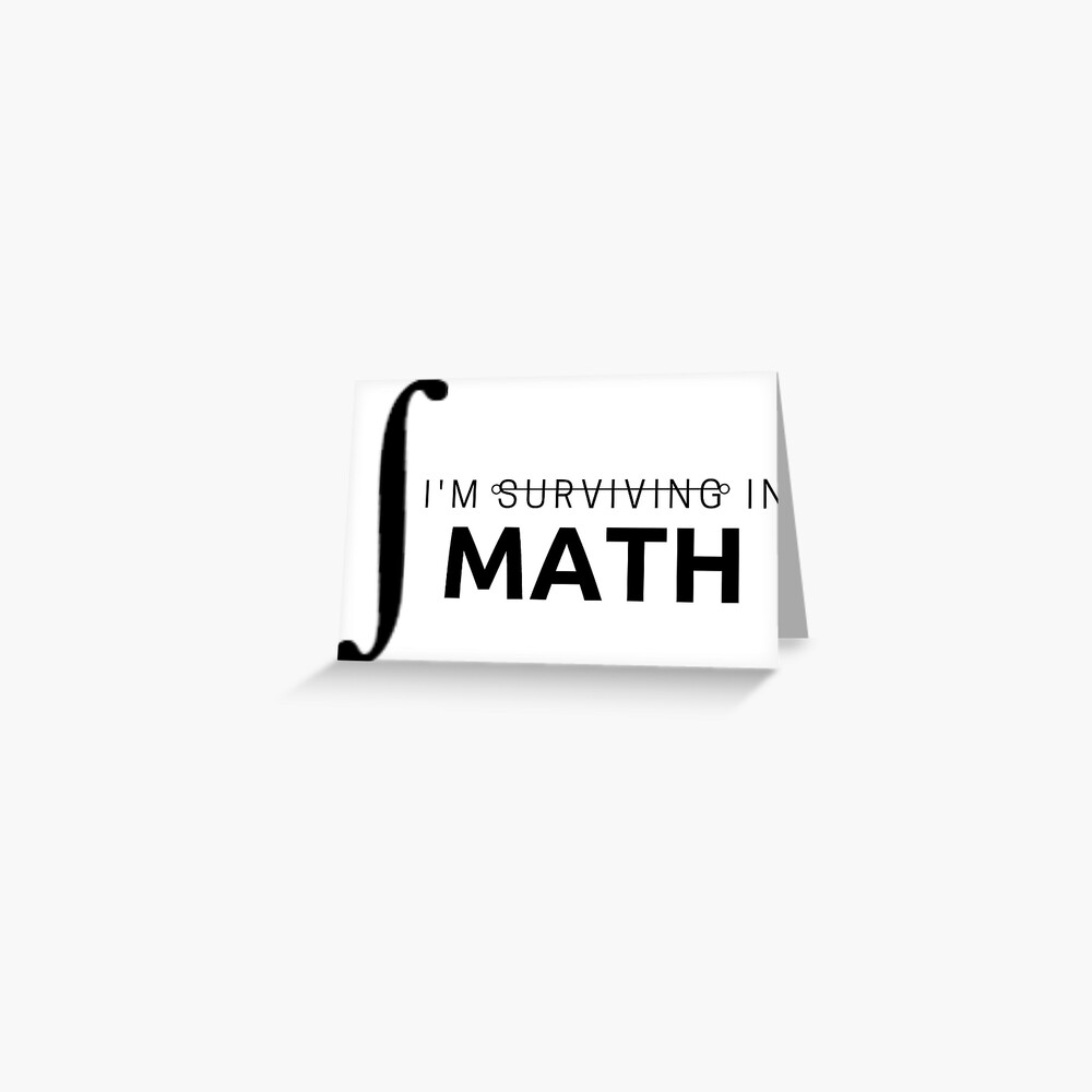 "Math Major and Integral Stickers" Sticker for Sale by leanicolee ...