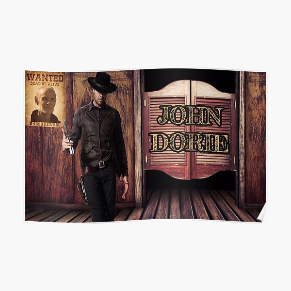"FTWD - John Dorie" Poster by GodsGirlDesigns | Redbubble