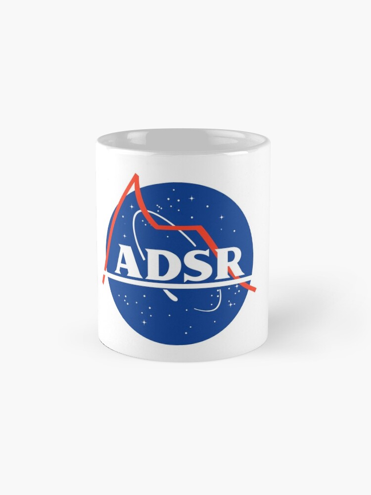 "ADSR NASA Logo" Kaffeebecher von hlstrm | Redbubble