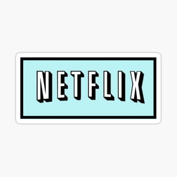 "Netflix" Sticker for Sale by MK-Creations | Redbubble
