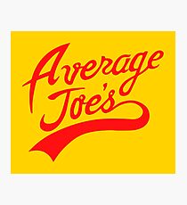 Average Joes Logo Wall Art | Redbubble