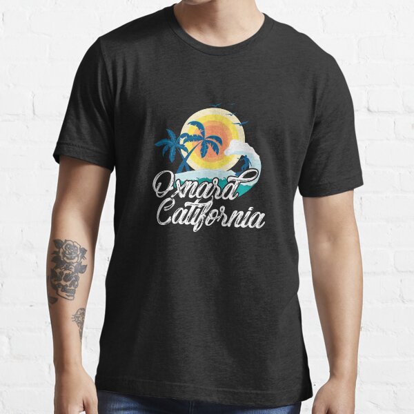 "Oxnard California - Beach Surfing Sea Waves Surf" T-shirt for Sale by ...