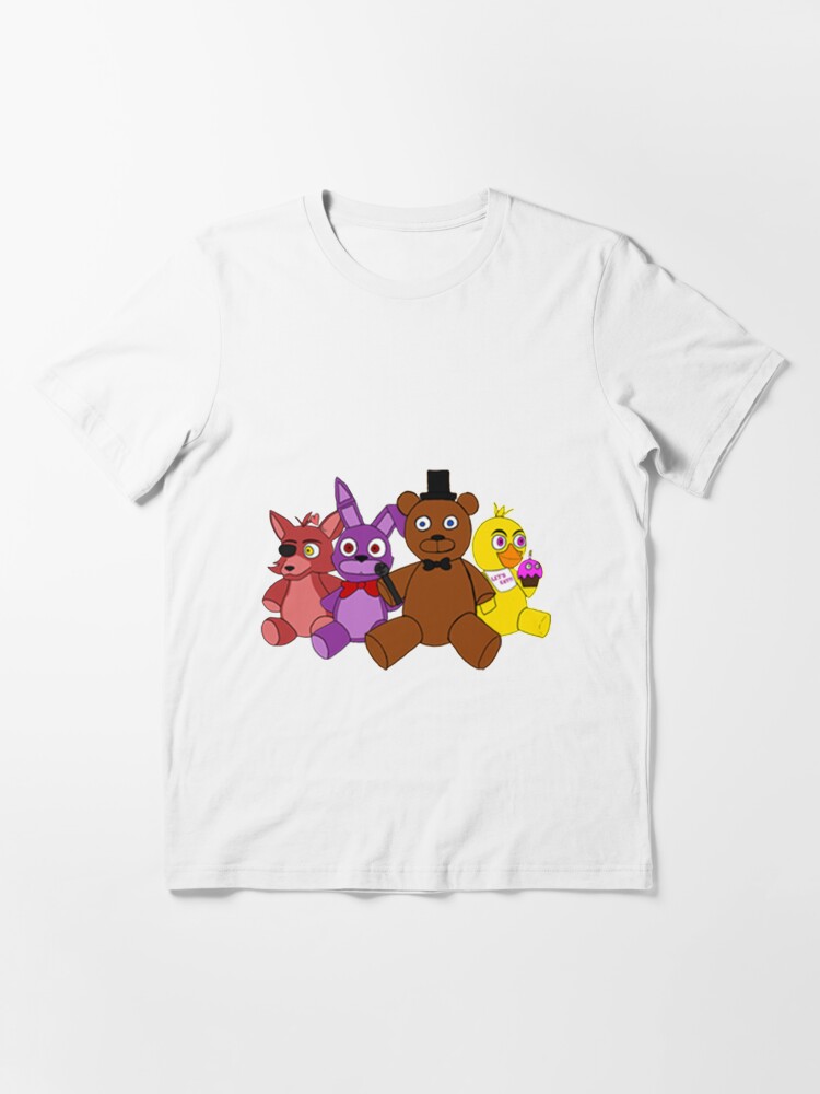"FNaF - FazBear band Plushie" T-shirt by PantherGirl0352 | Redbubble ...