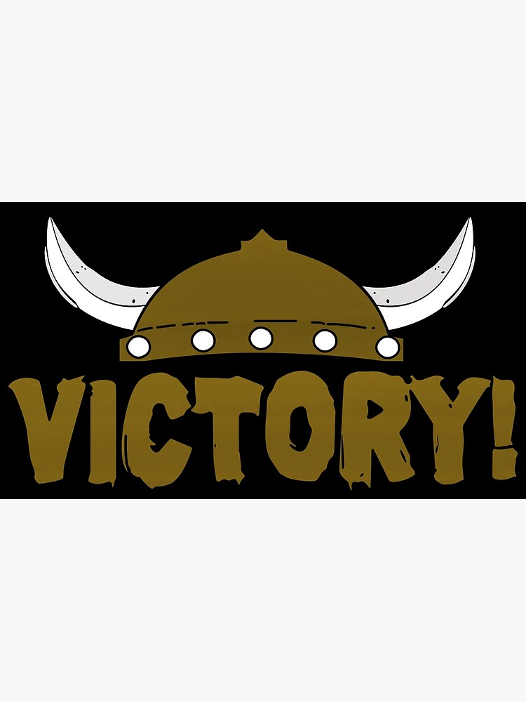 "Entourage Viking Victory" Poster for Sale by OblongRainbow | Redbubble