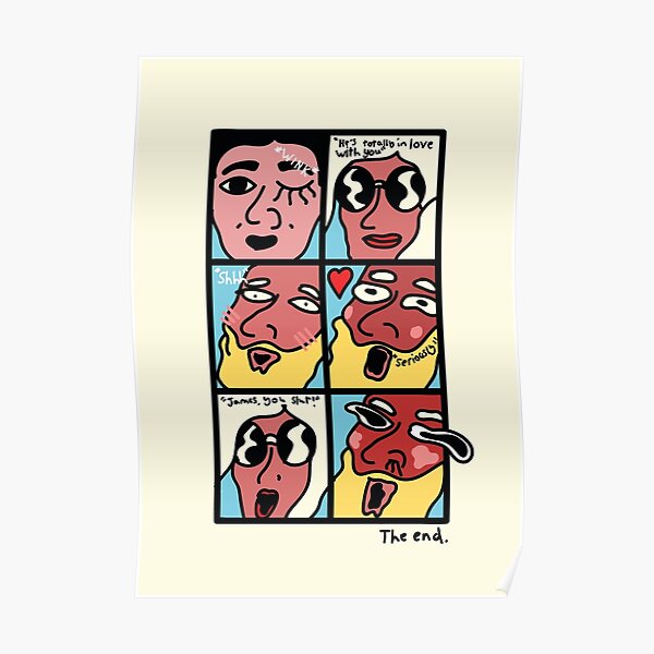 "Wink Comic" Poster by Joedelaney | Redbubble